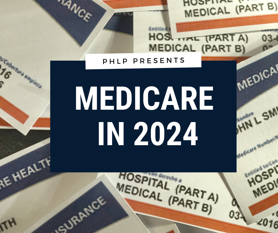Free Webinar: Medicare in 2024 - November 8 | Pennsylvania Legal Aid ...